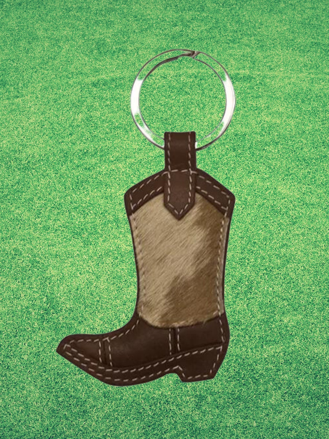 Cowboy Boot Keychain, Horse Lover Keychain, Cowboy Boot Key Ring, - Etsy