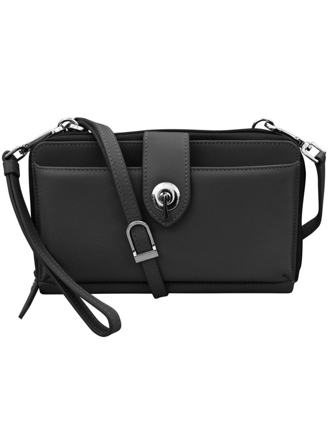 Black Crossbody, Black Cell Phone Wallet - Etsy