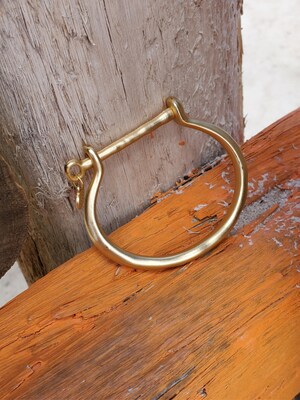 Brass Shackle - Etsy