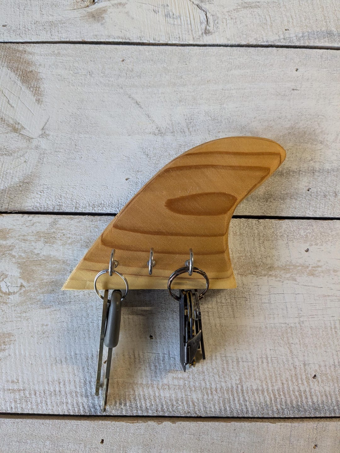 Surfboard Fin Key / Jewelry Holder Beach Wall Decor entryway Storage ...
