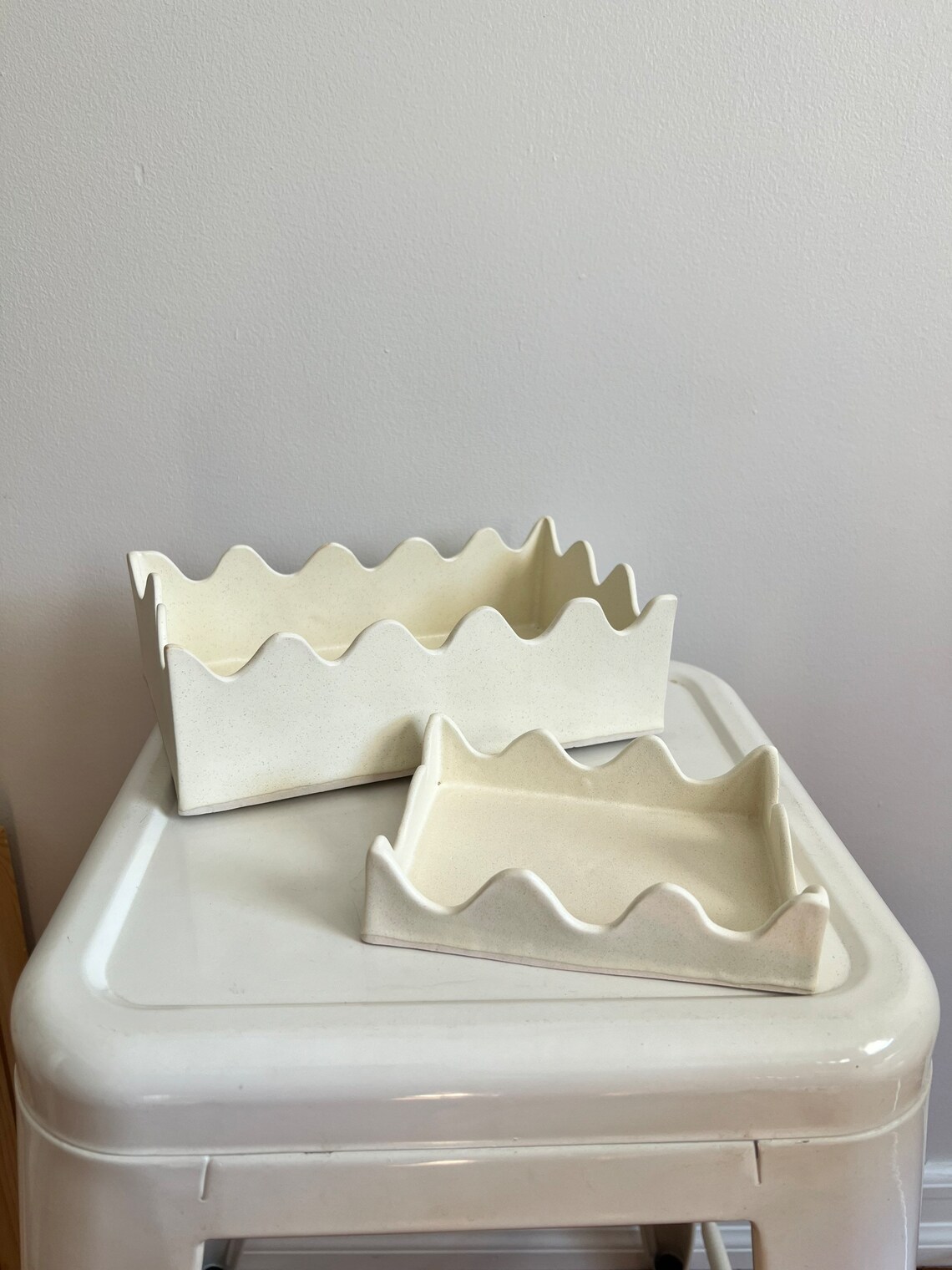 Wavy Ceramic Trays - Etsy