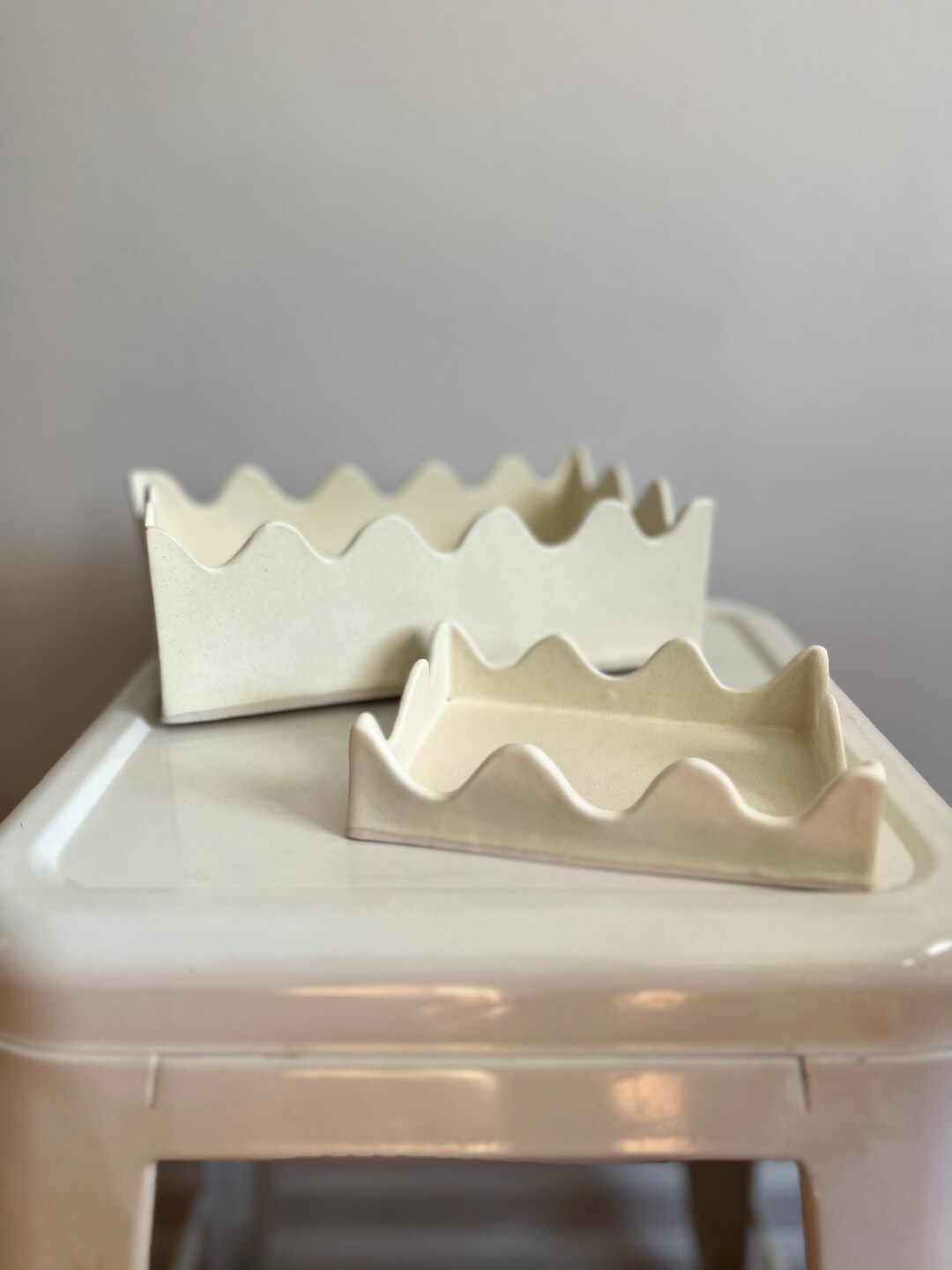 Wavy Ceramic Trays - Etsy