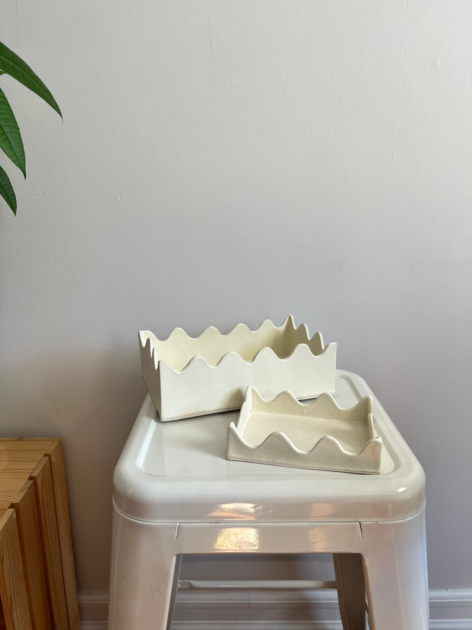 Wavy Ceramic Trays - Etsy