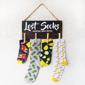 Lost Socks Laundry Room Sign, Laundry Room Decor, Housewarming Gift ...