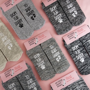 From Fur Daddy to Baby Daddy Gifts, New Baby Dad Socks, Soon to Be ...