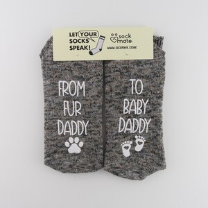 From Fur Daddy to Baby Daddy Gifts, New Baby Dad Socks, Soon to Be ...