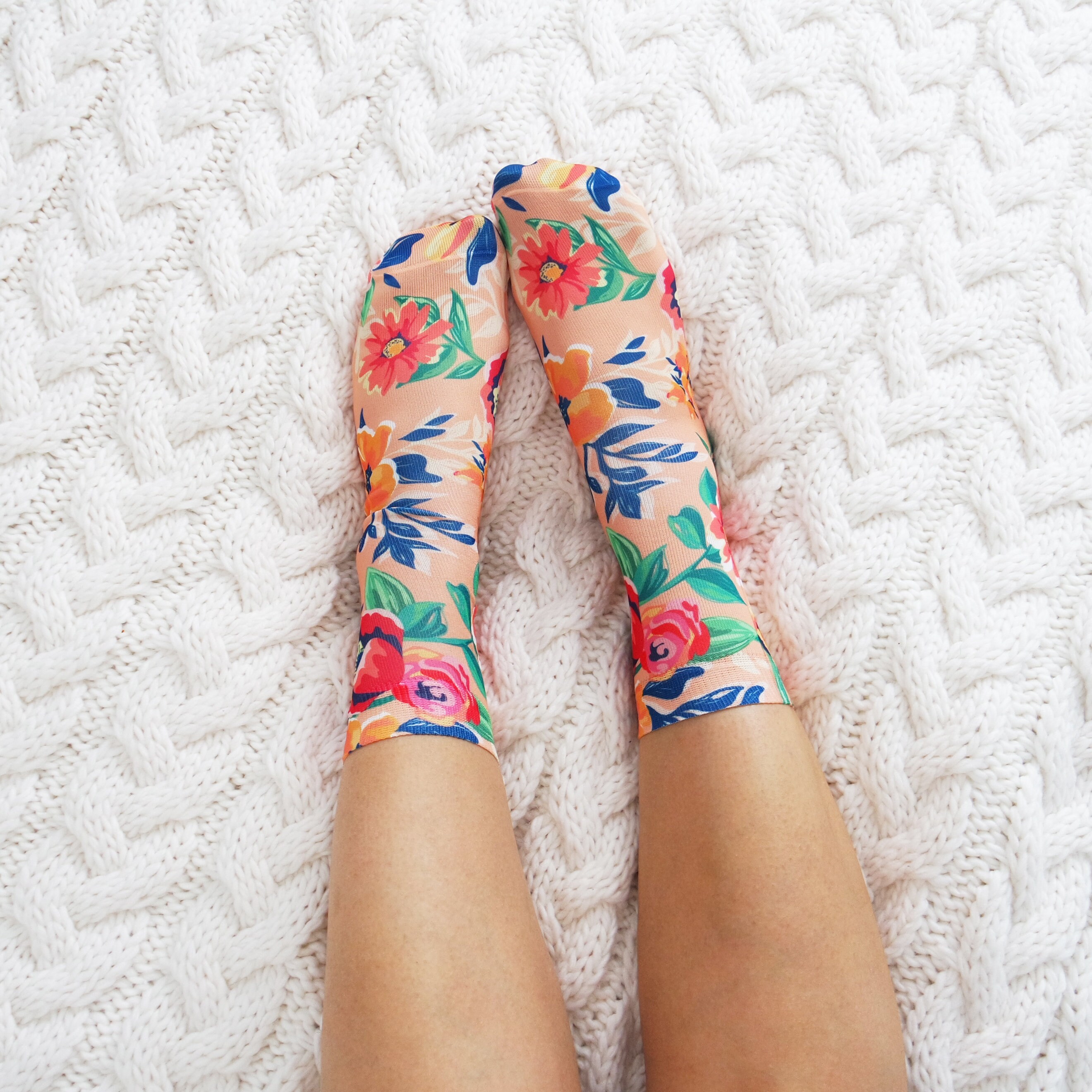 Blank Sublimation Printable Women's Crew Socks Pack of 3 | Etsy