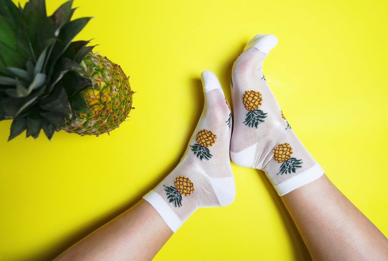 Women's Sheer Fruit Salad White Mesh Lace Tulle - Etsy