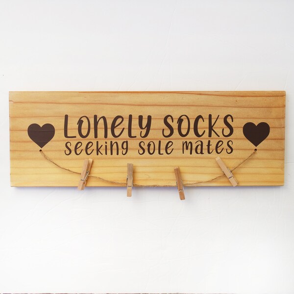 Lost Socks Sign - Etsy