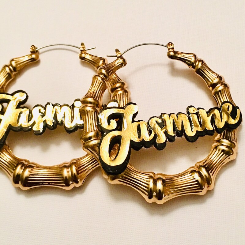 Bamboo Earring - Etsy