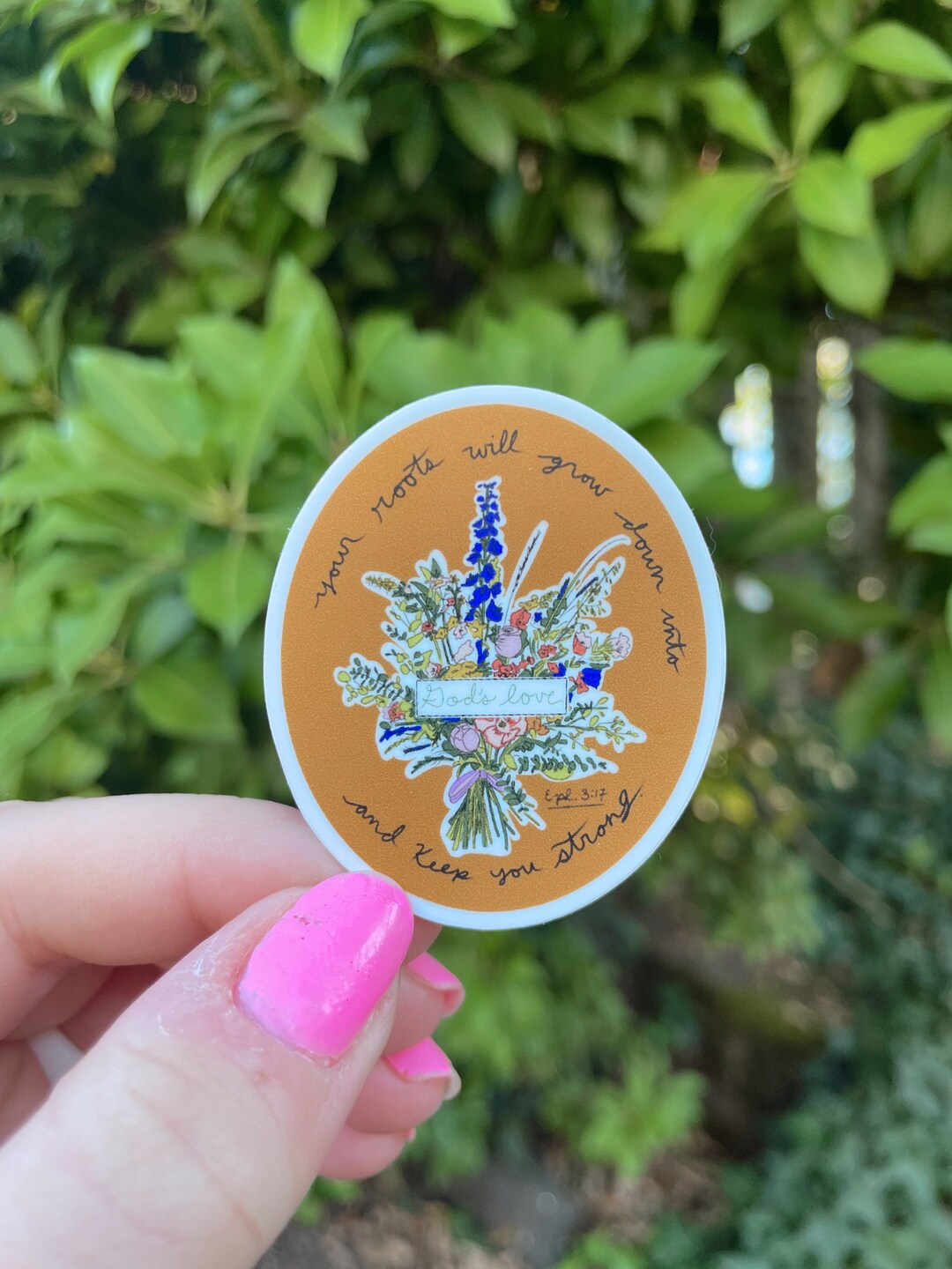 God’s Love Sticker - Etsy