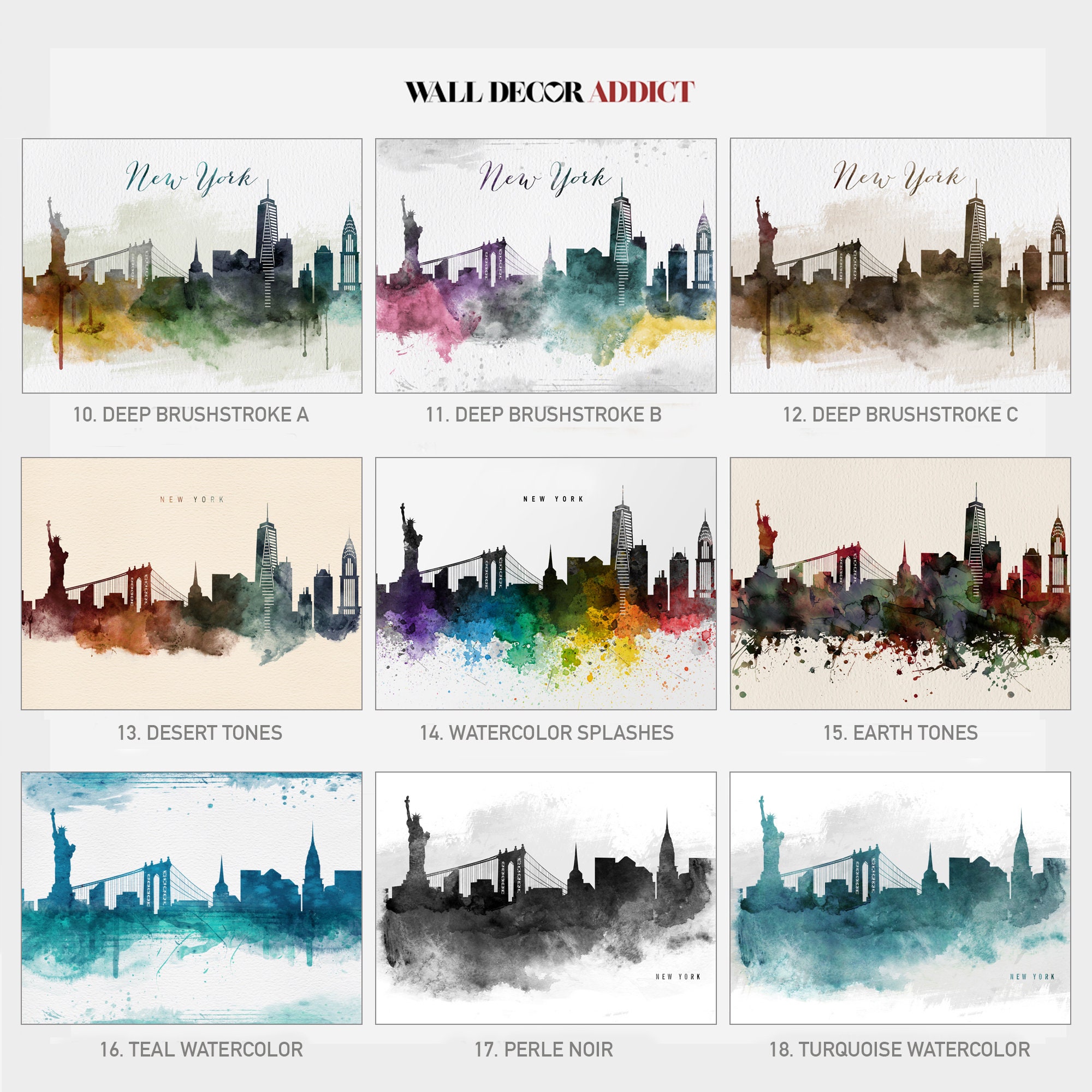 Buffalo Print Buffalo Skyline Poster Buffalo Wall Art Home | Etsy