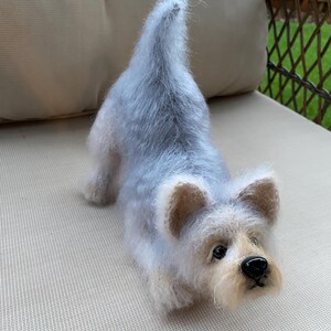 Handmade Crochet Yorkie Puppy | Custom Wool Stuffed Dog | Adorable Gift ...