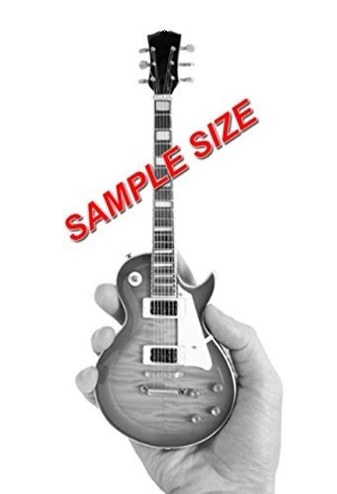 TOM PETTY Mini Sunburst Guitar Memorabilia Free Stand Display - Etsy