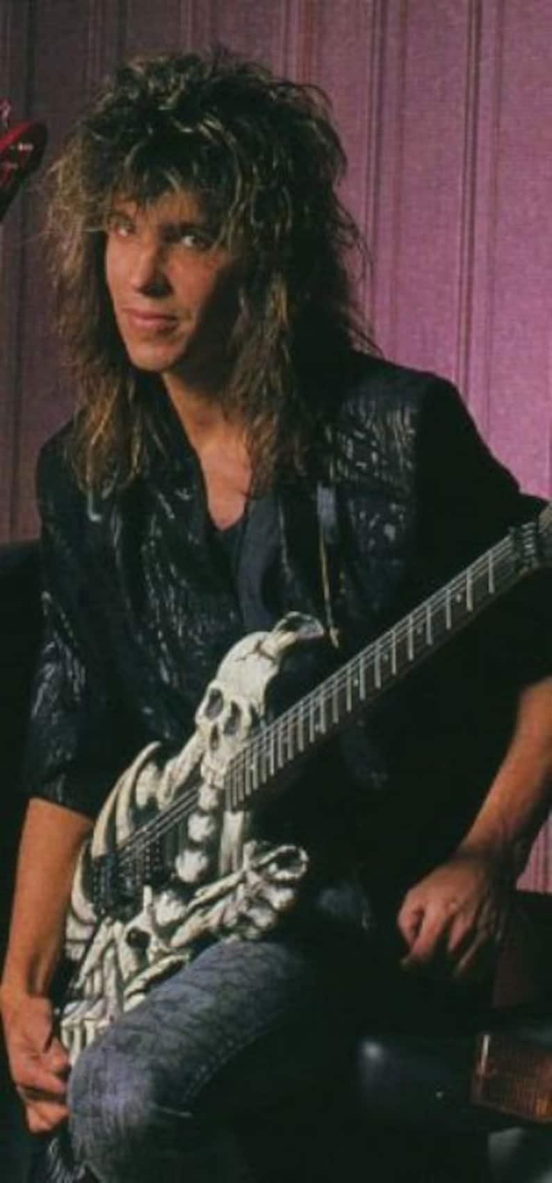 Mini Skull N Bones Guitar DOKKEN GEORGE LYNCH Memorabilia Free | Etsy