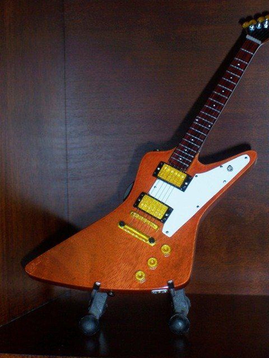 U2 THE EDGE Miniature Guitar Memorabilia Free Stand Display Gift - Etsy
