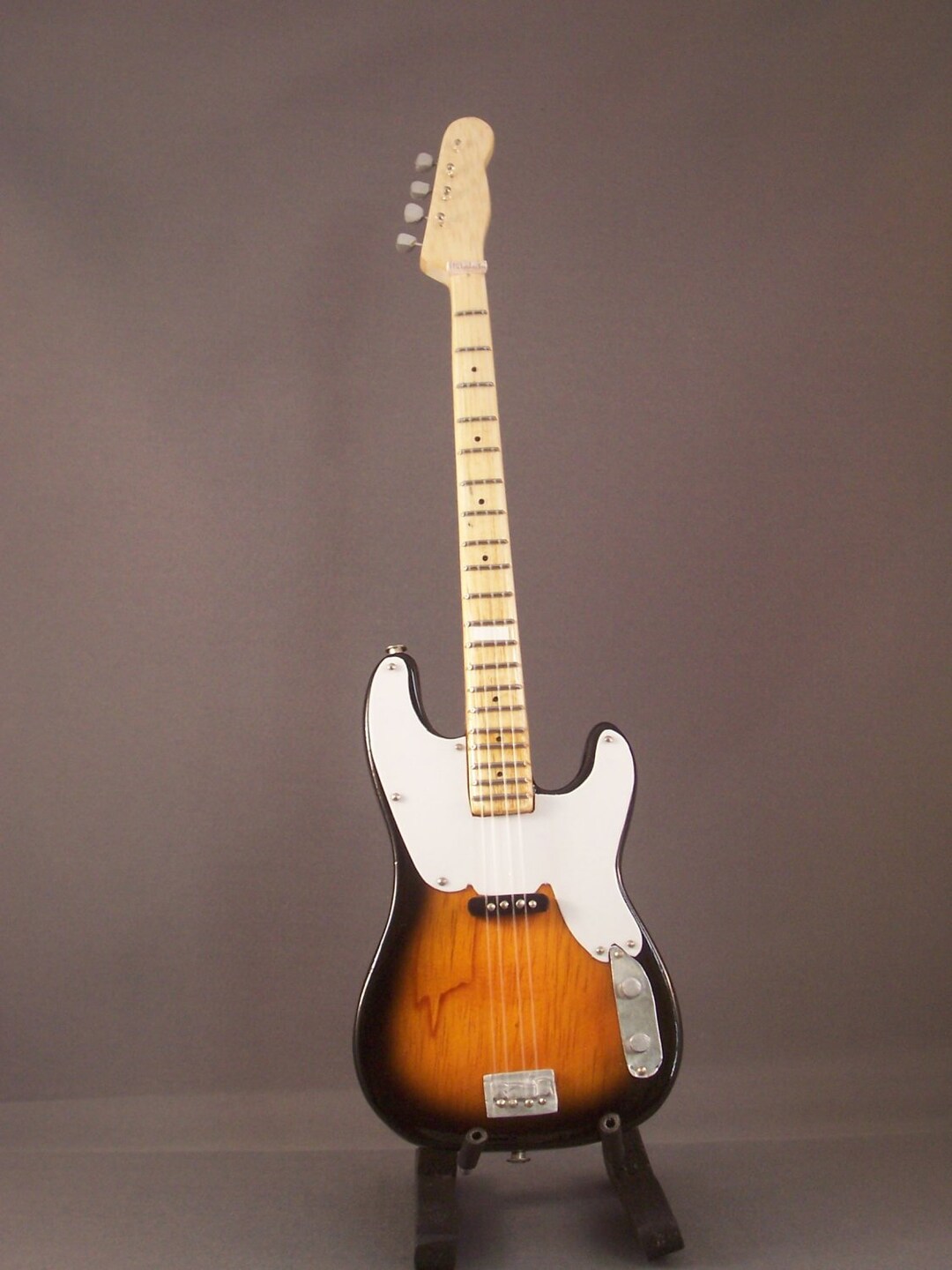 STING THE POLICE Mini Sunburst Bass Guitar With Stand Display Gift - Etsy