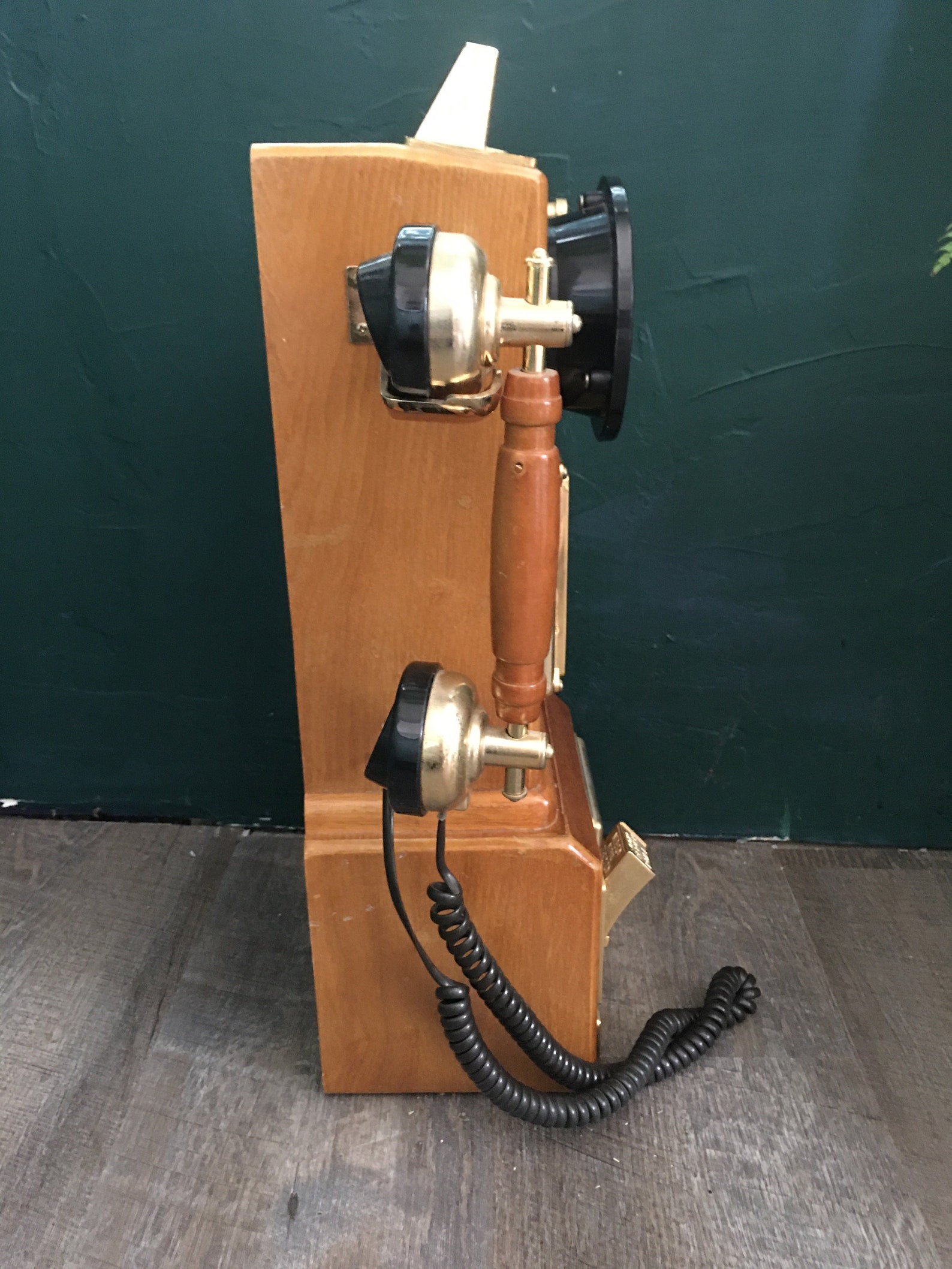 Rare Vintage Reproduction Payphone 1929 Wood Beautiful OOAK Unique ...