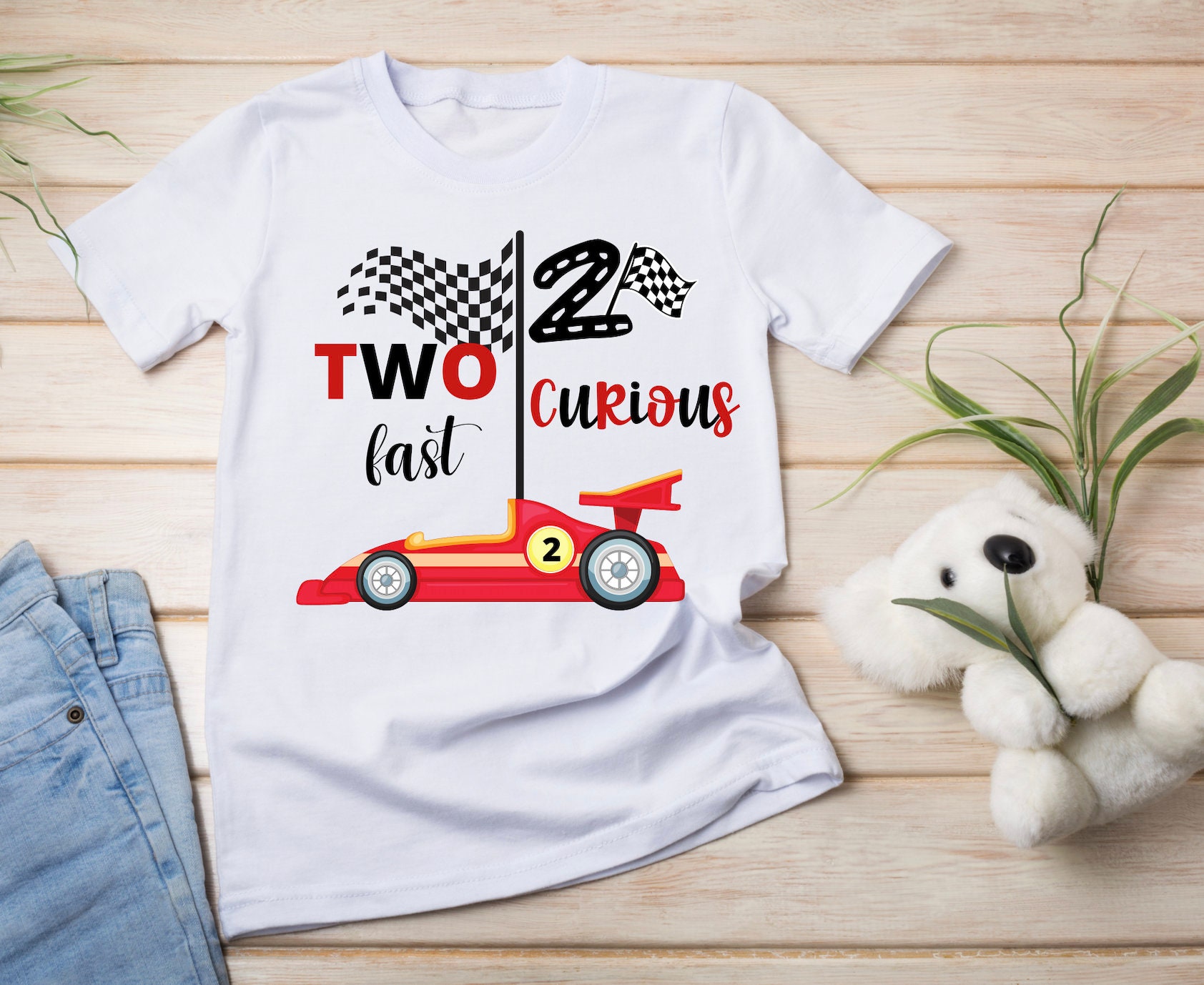 Two Fast 2 Curious Birthday PNG - Etsy