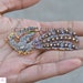 Pave Diamond Brooch Rose Cut Diamond Brooch 925 Silver Gold - Etsy