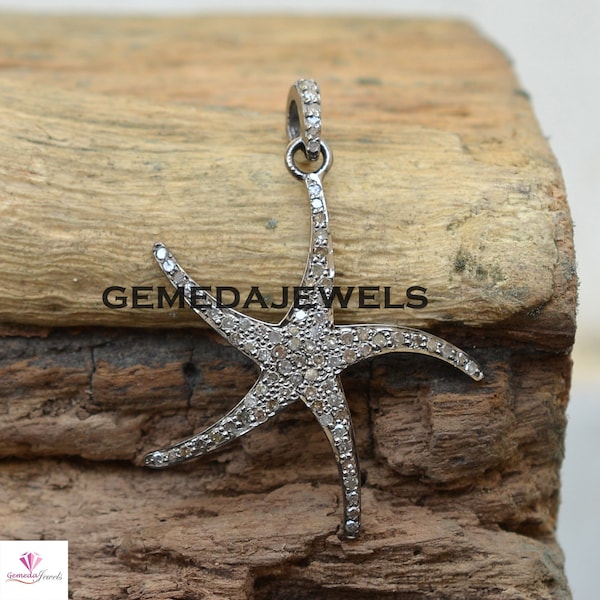 Starfish Pendant - Etsy UK