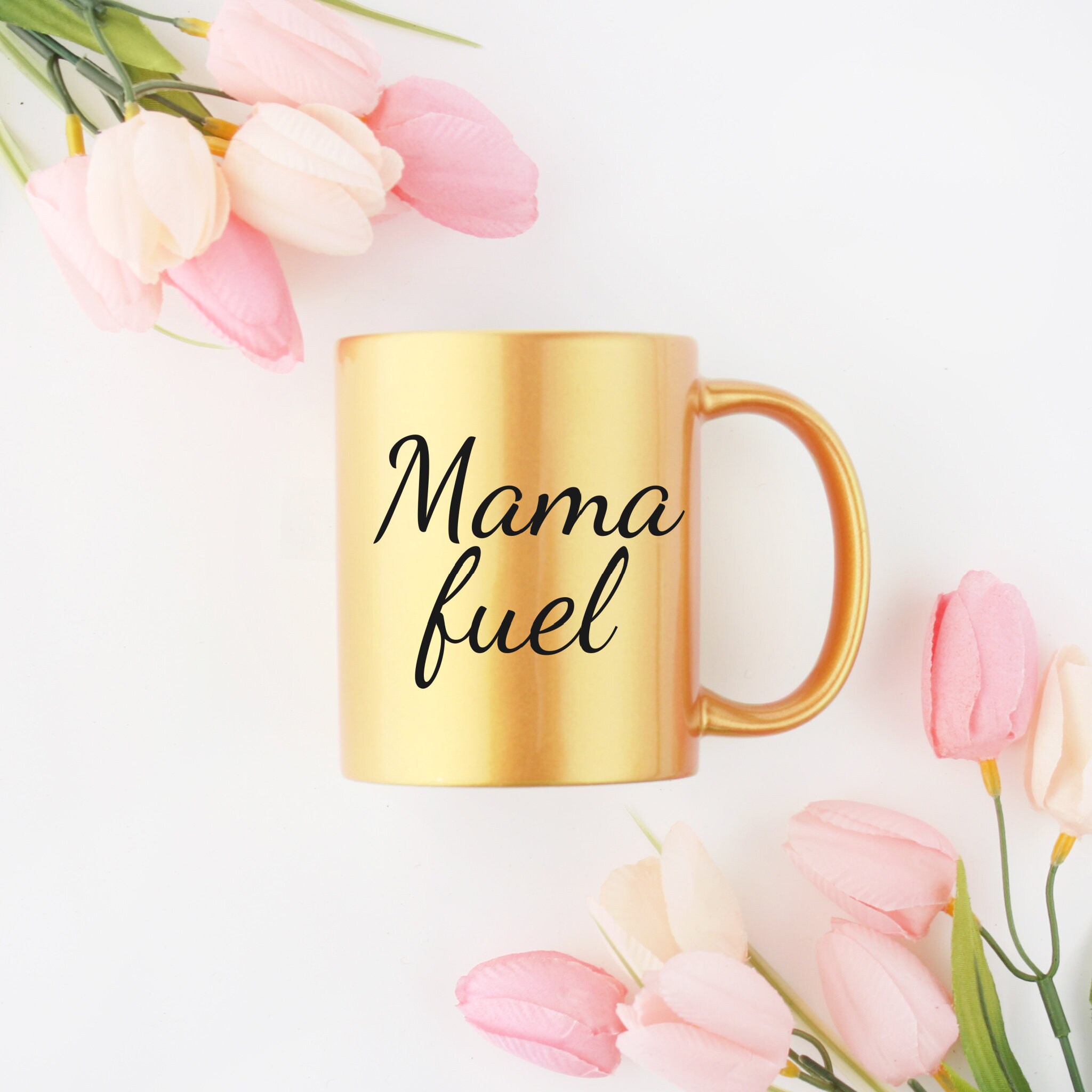 Mama Fuel Mug Mom Fuel New Mom Mug Pink Mom Mug Baby | Etsy
