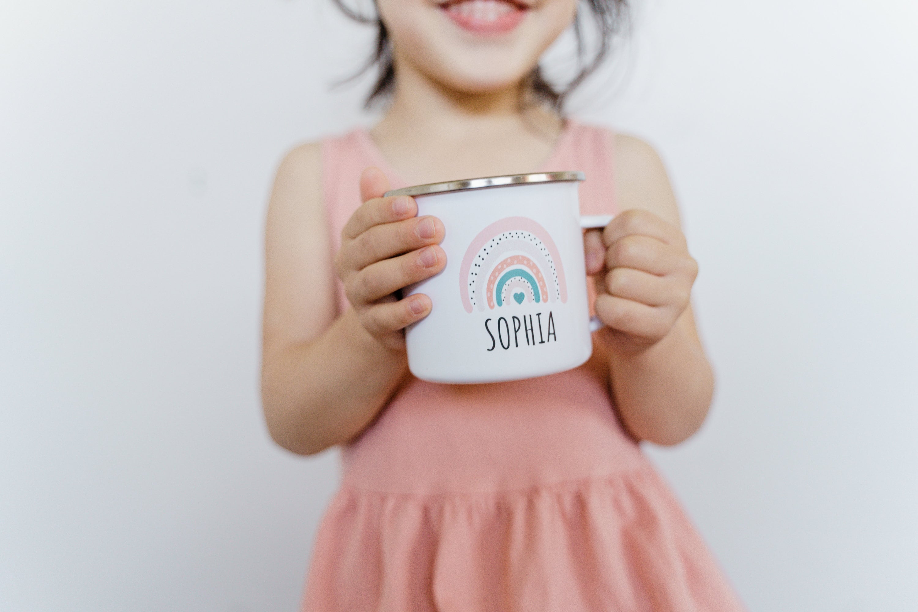Personalized Kids Mug Rainbow Kids Mug Mug for Little Girls - Etsy