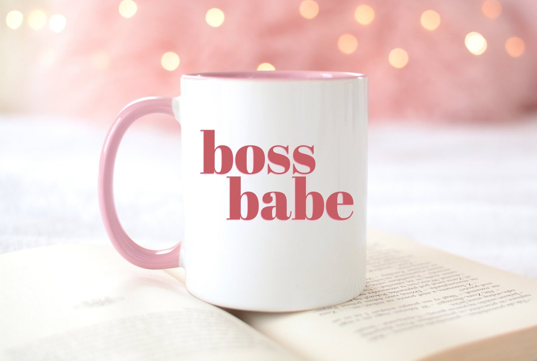 Boss Babe Mug, Girl Boss, Woman Entrepreneur Gift, Coffee Mug for Her ...