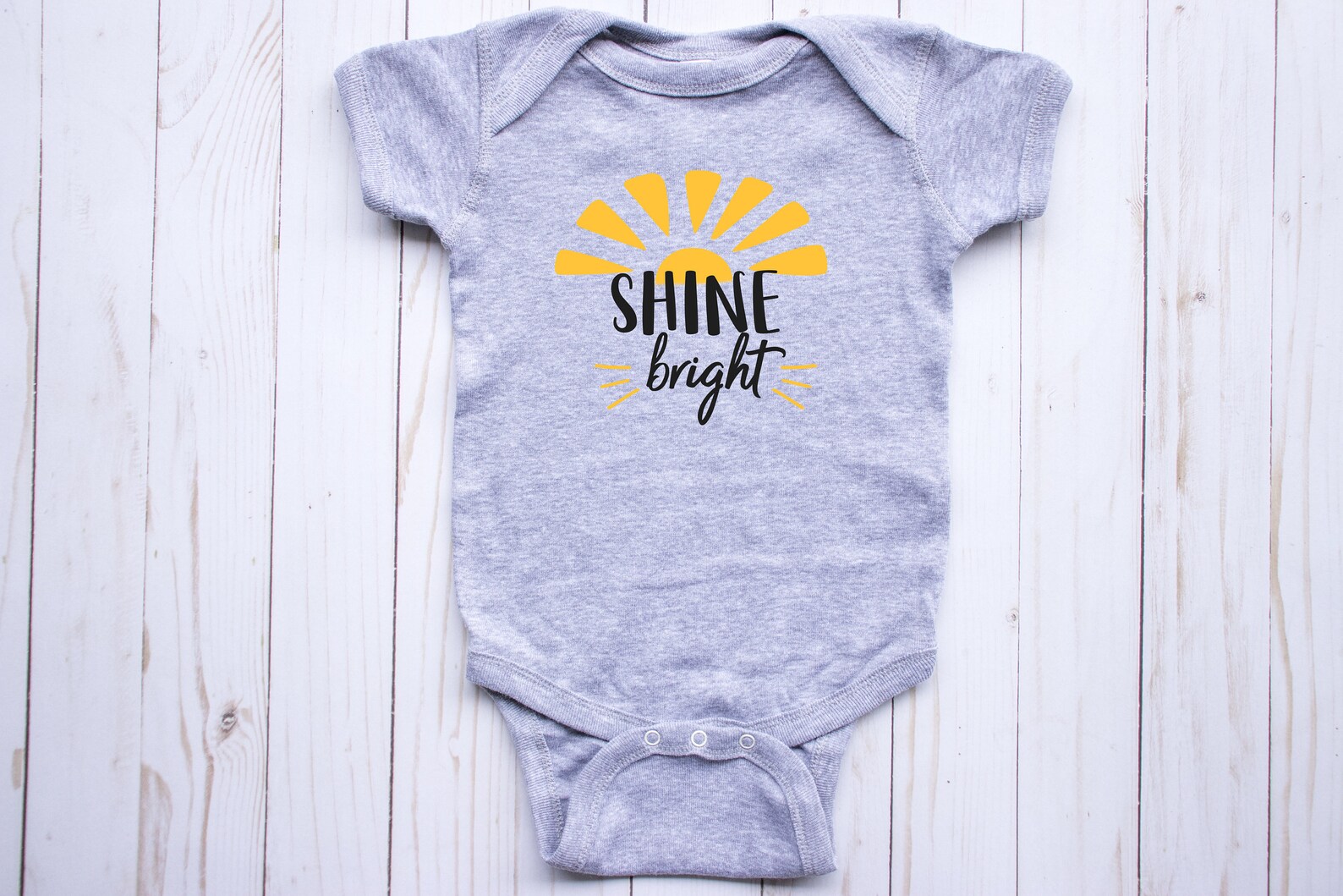 Shine Bright Cute Baby Bodysuit Summer Baby Clothes Baby - Etsy