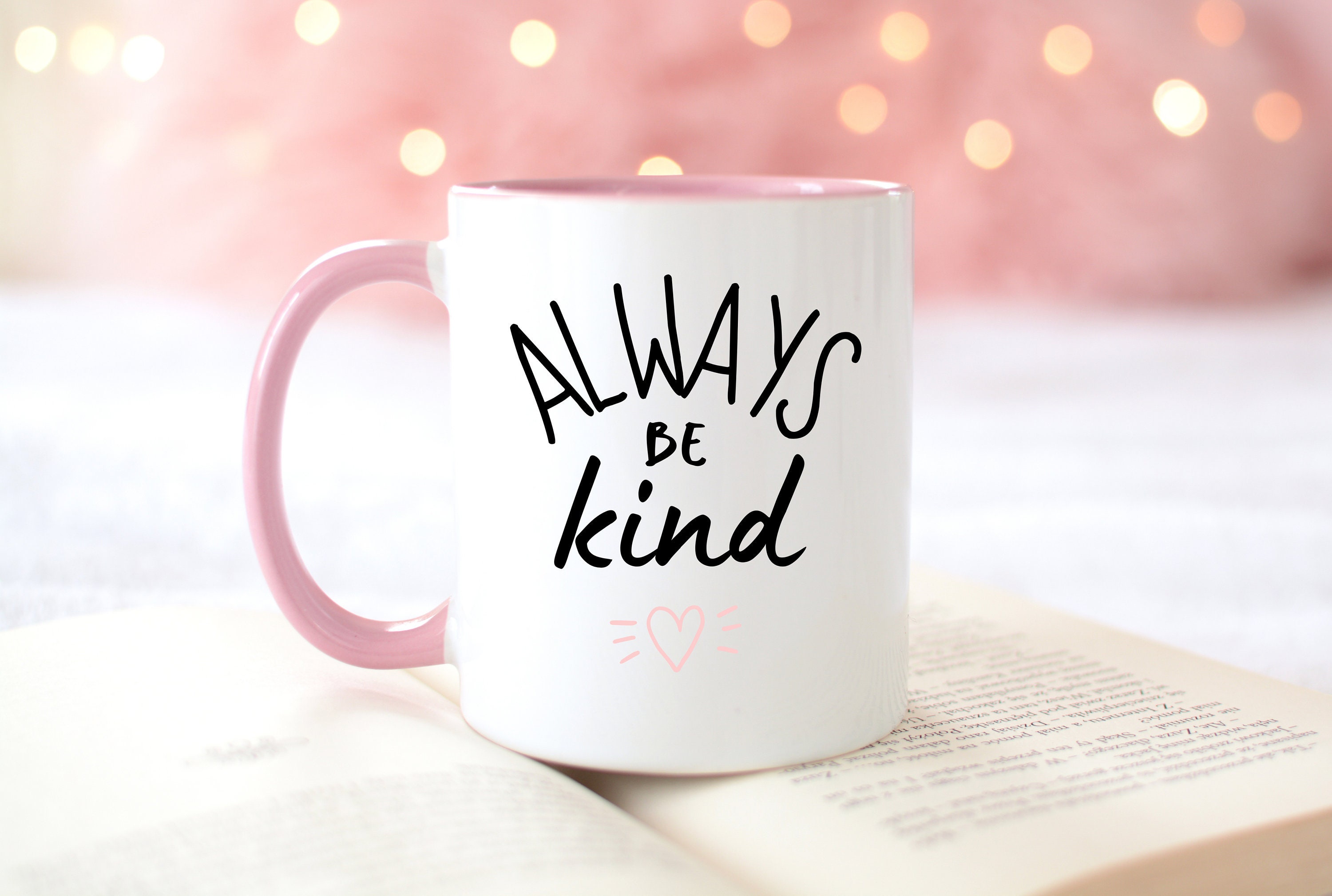 Be Kind Mug Mug with Positive Sayings Kindness Mug Choose | Etsy
