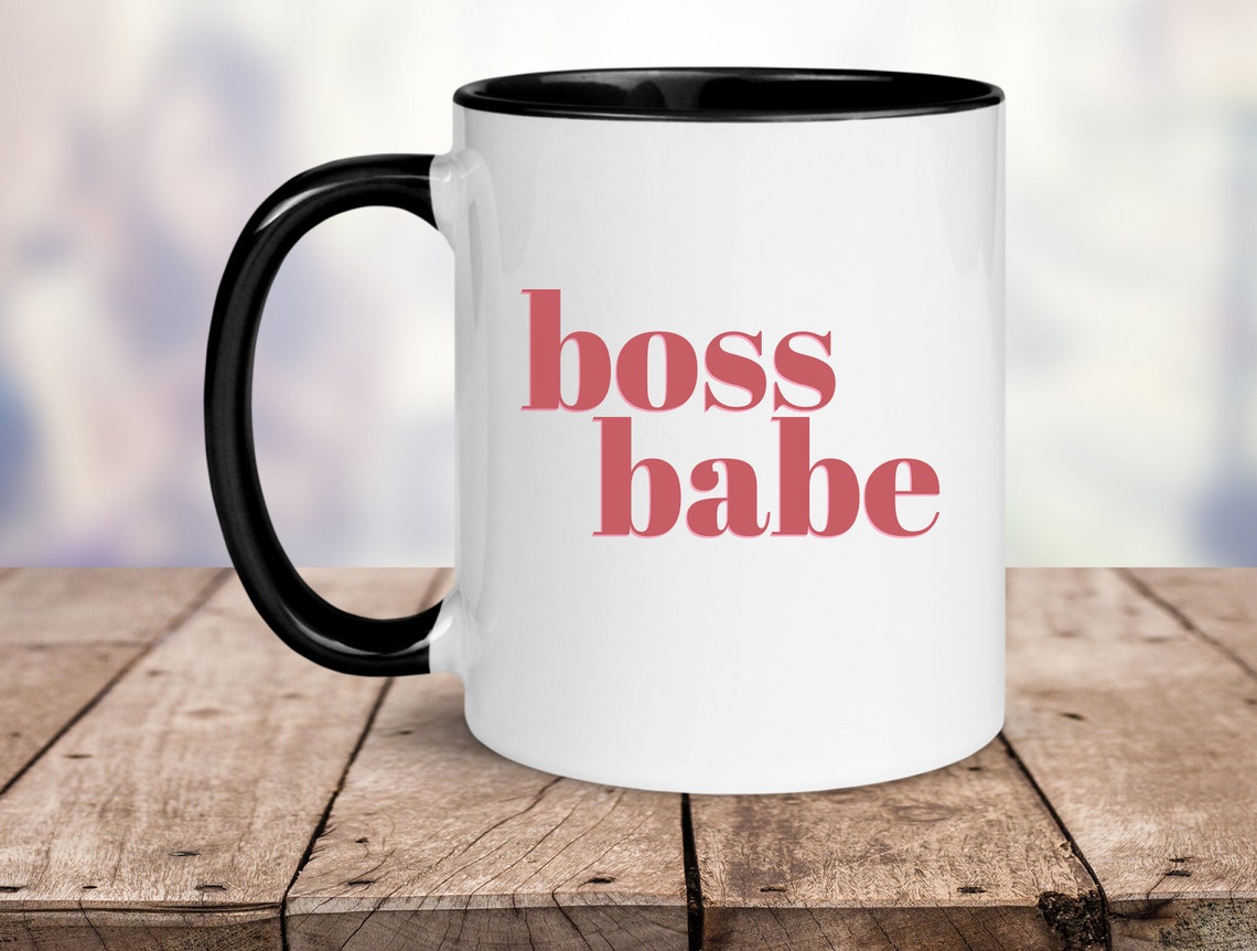Boss Babe Mug, Girl Boss, Woman Entrepreneur Gift, Coffee Mug for Her ...