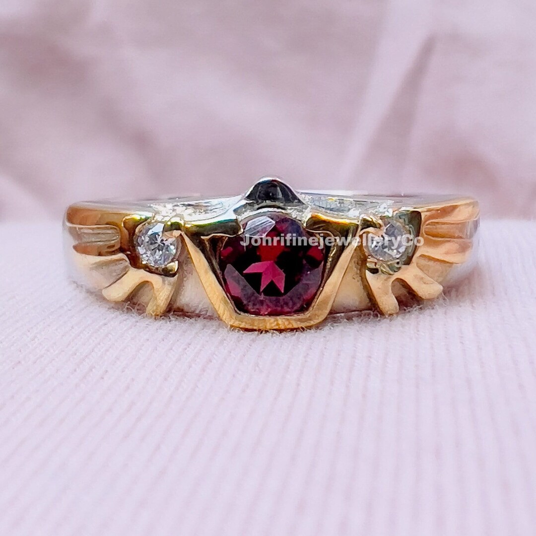 Zelda Breath of the Wild Goron's Ruby & Hylian Shield Sterling 925 ...