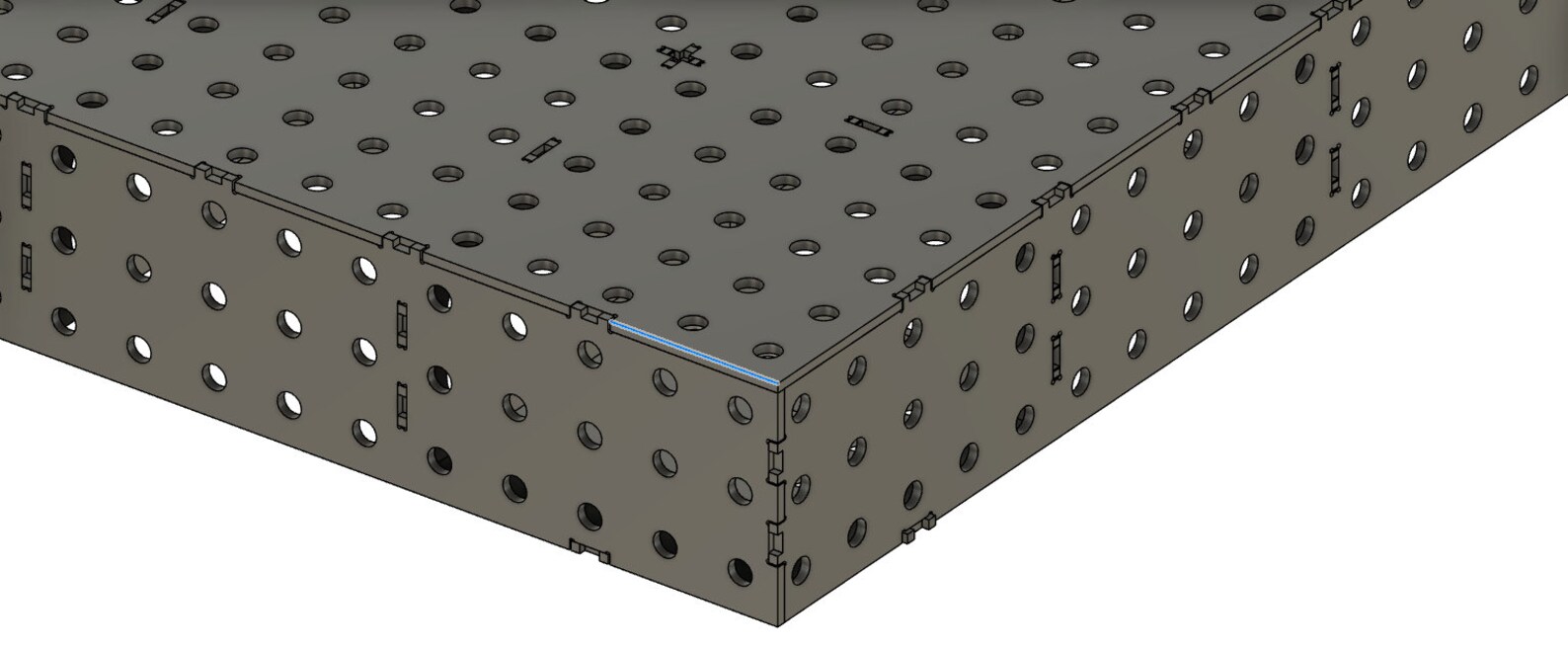 2000 X 1000 X 150 Fixture Table DXF Files (6mm & 10mm Included) - Etsy