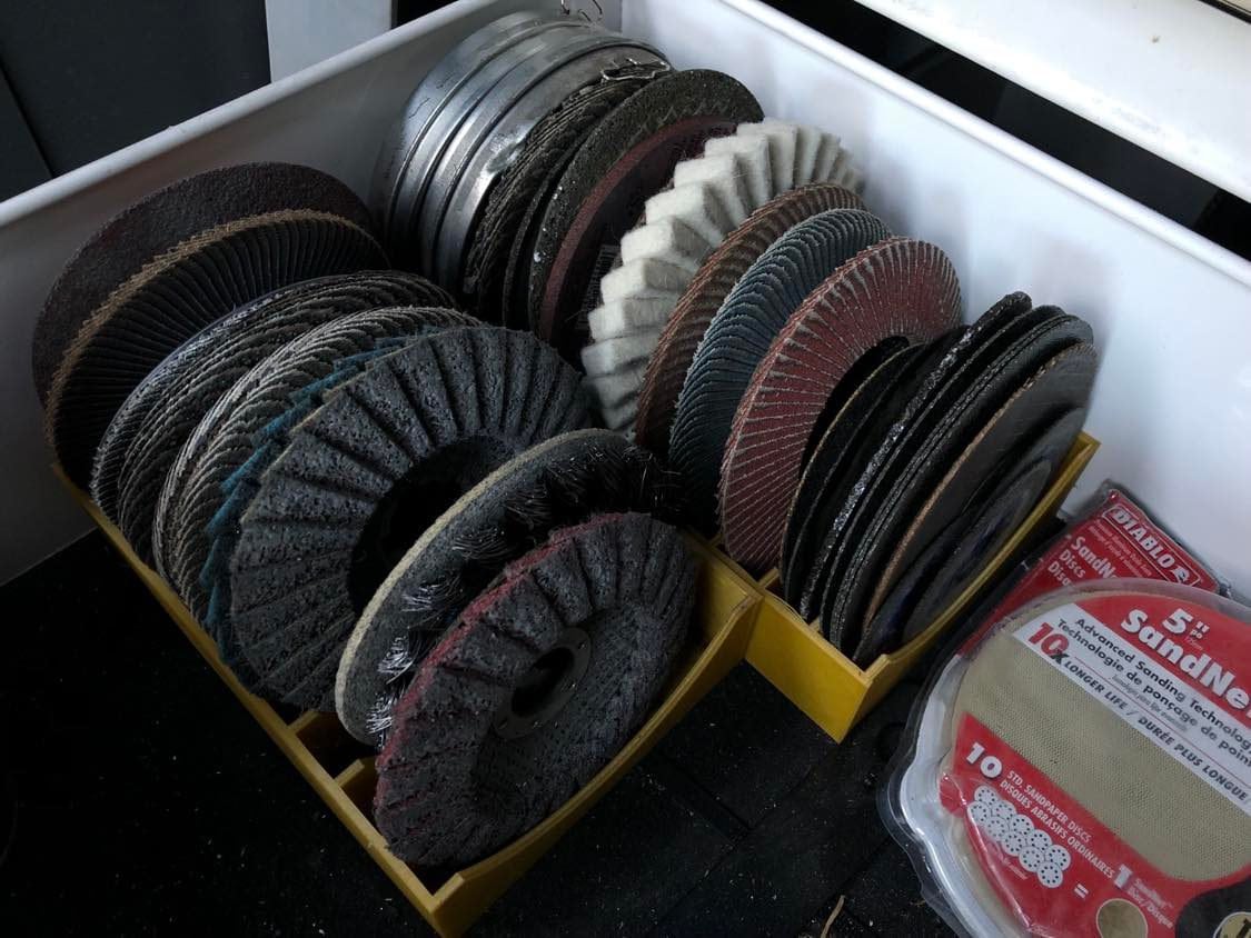 5' Abrasives Storage Rack (3D Printable) - Etsy