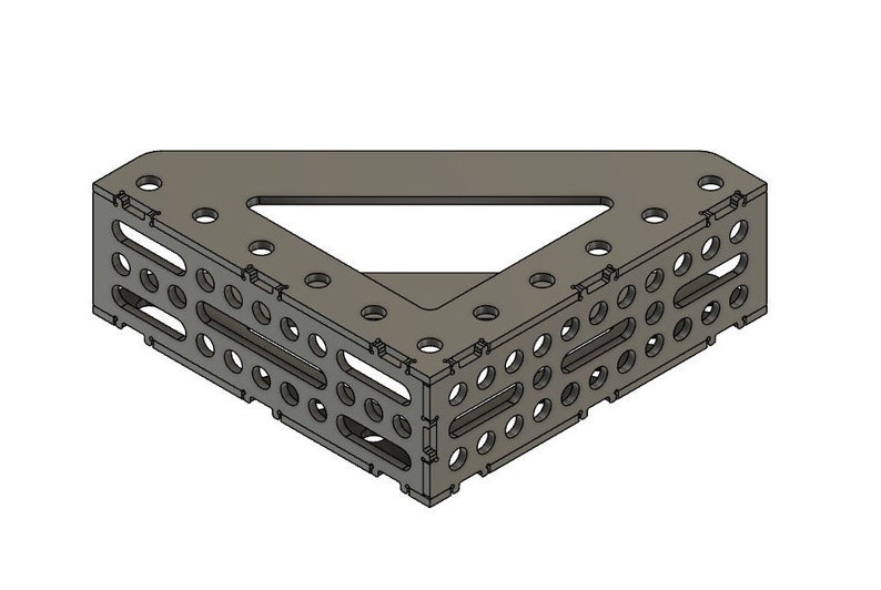 300 X 300 X 100 6mm Fixture Square - Etsy