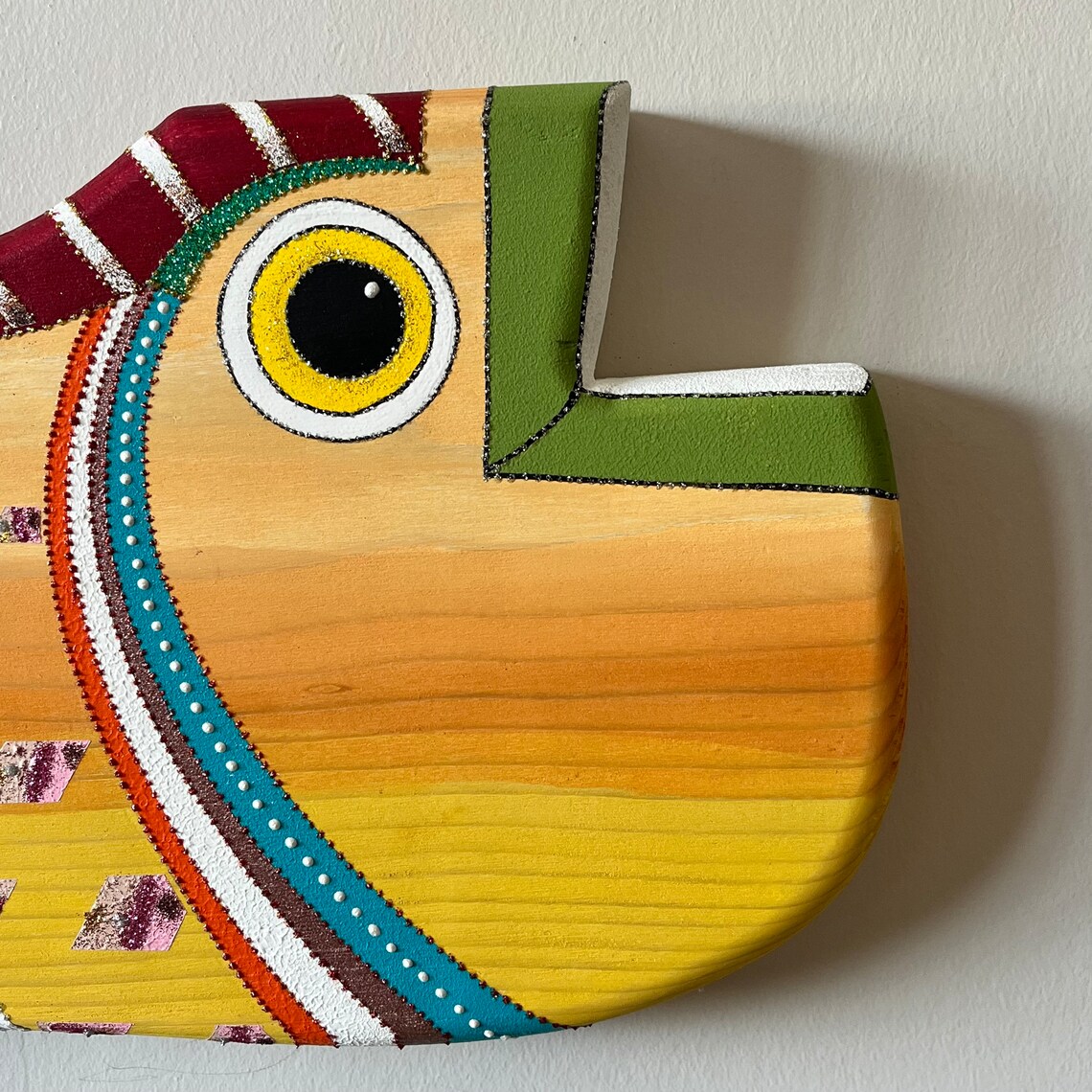 Wooden Fish for Costal Home, Wood Decor, Wall Art, Wood Wall Hanging ...