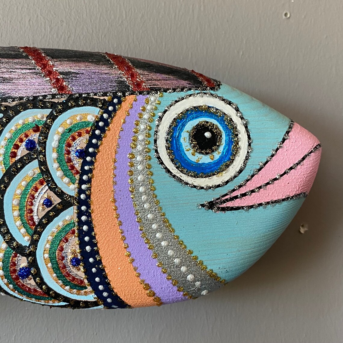 Wooden Fish Wall Hanging Modern Wood Art for House Fish - Etsy