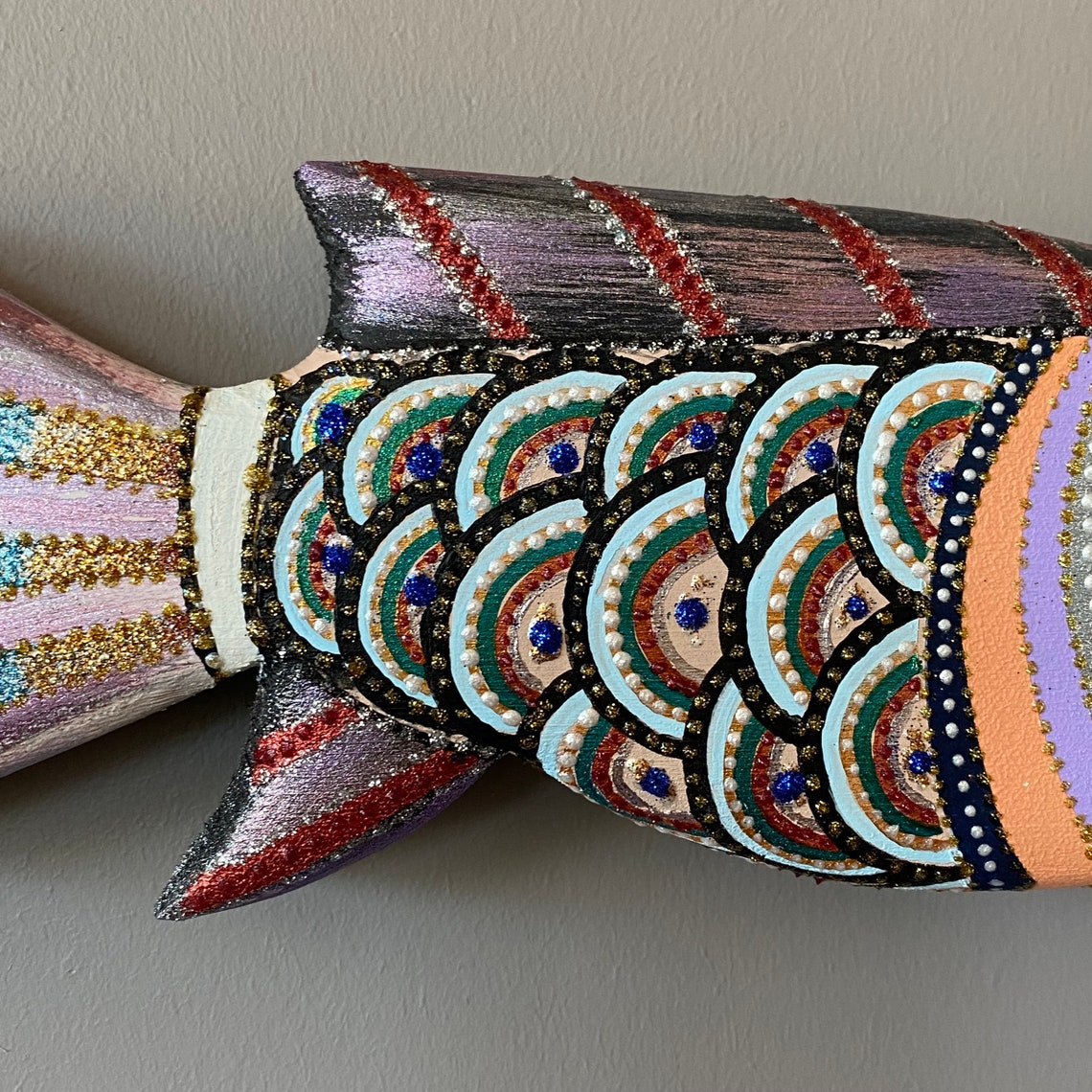 Wooden Fish Wall Hanging Modern Wood Art for House Fish - Etsy