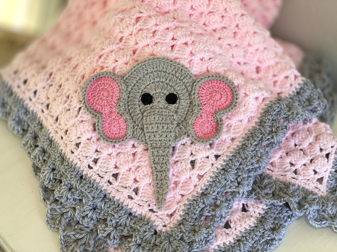 Baby Blanket, Handmade Crochet Baby Blanket for Baby Girl You Customize ...