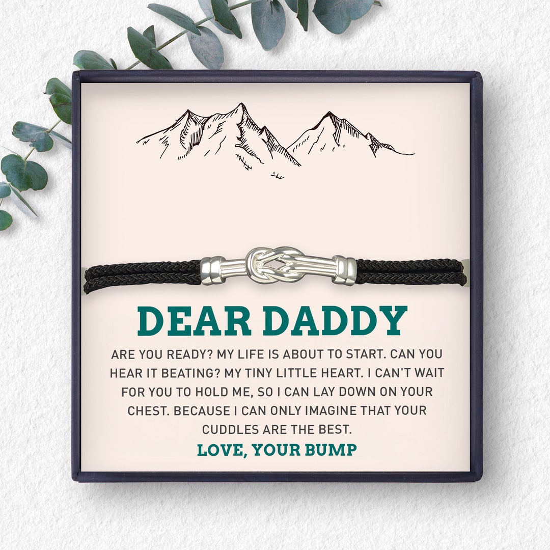 Daddy to Be Gift, Fathers Day Gift for New Dad, Gift From Bump, Dad ...