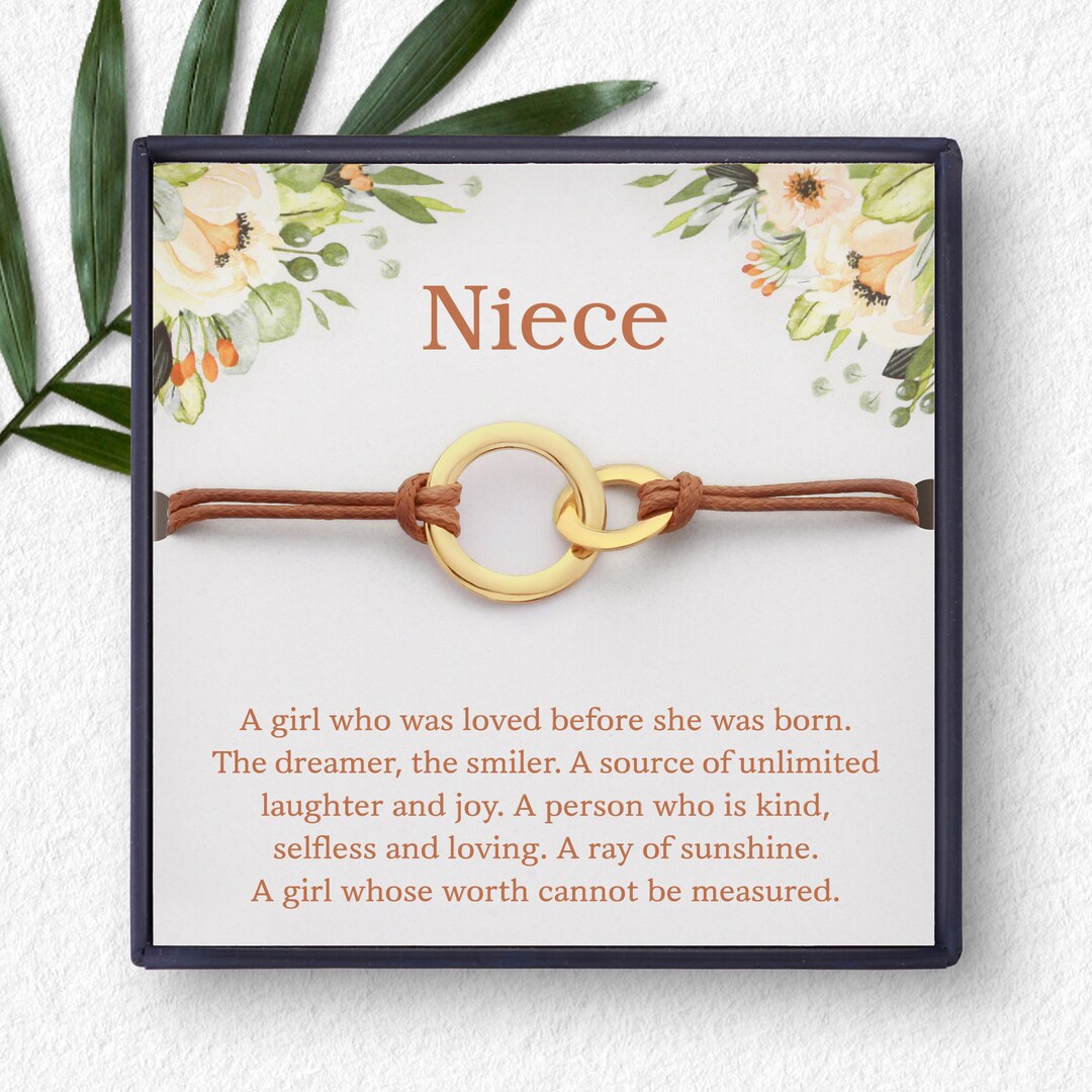 Bracelet for Niece, Christmas Gift for Niece, Gift for Niece, Niece ...
