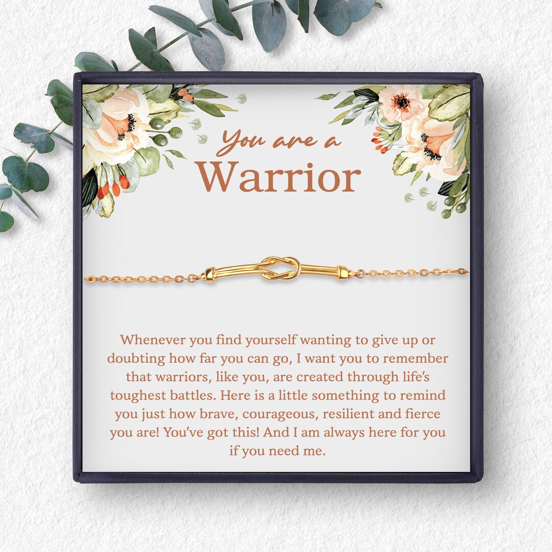 Female Warrior Gift, Survivor Friend Gift, Thinking of You Gift ...
