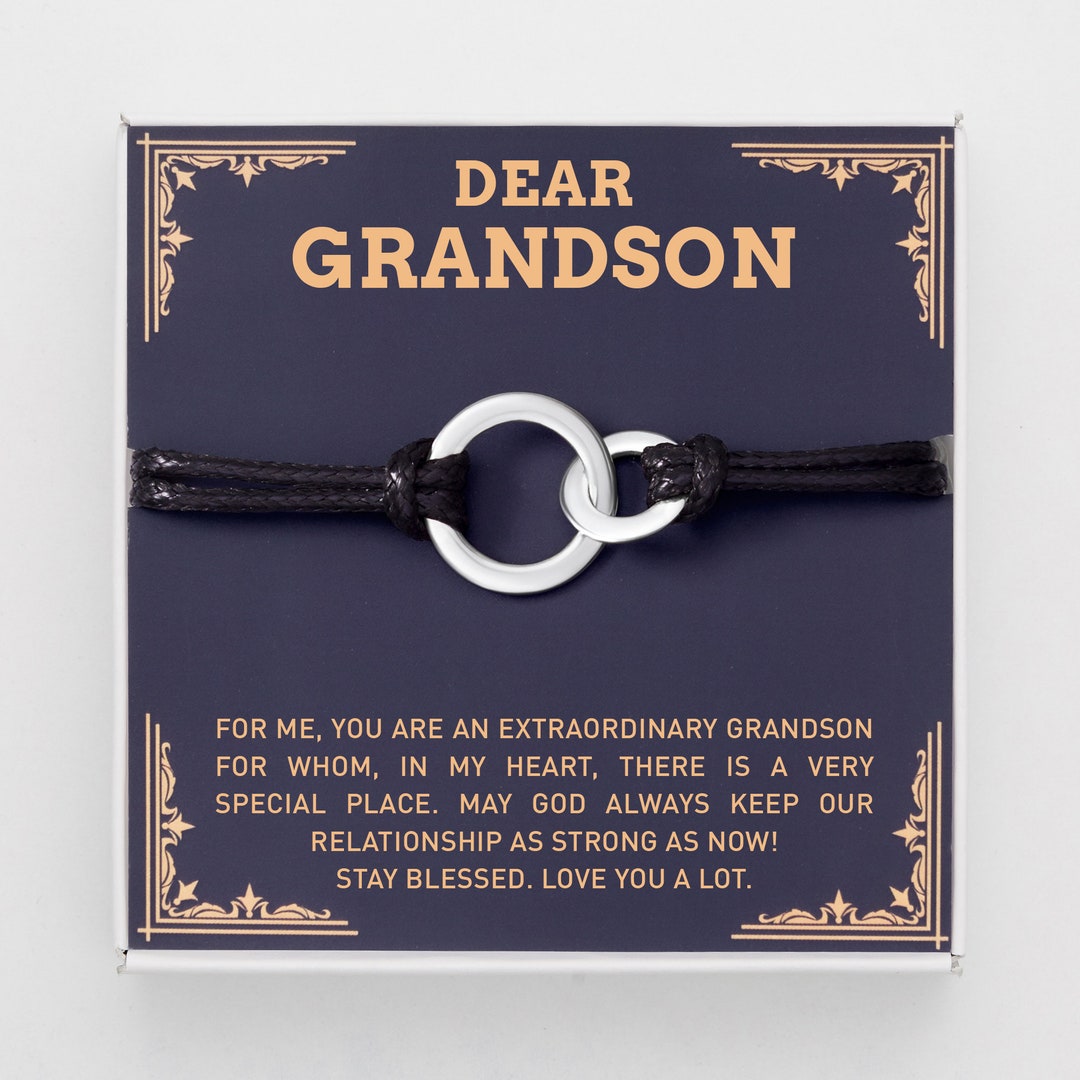 Dear Grandson Gift, Grandson Christmas Gift, Graduation Gifts for ...
