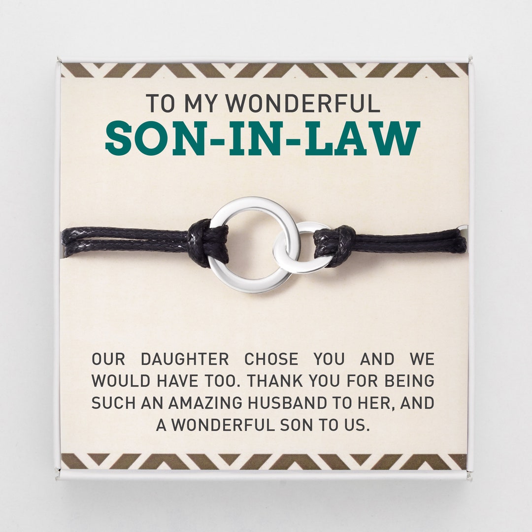 Gift for Son-in-law, Future Son Gift, Wedding Gifts for Son-in-law ...