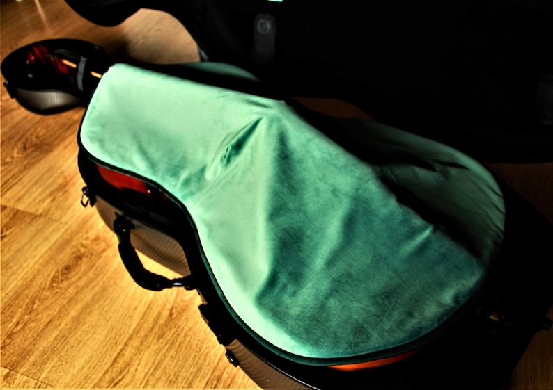 Cello Blanket - Jade Green Velvet - Etsy