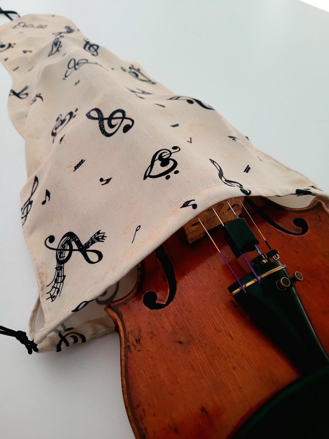 Violin Silk Bag - Musical Dream - Etsy