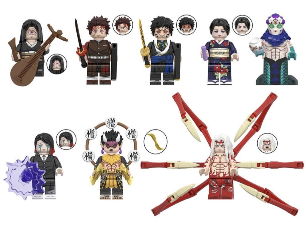 Demon Slayer Animé Mini Figures Custom Made - Etsy UK