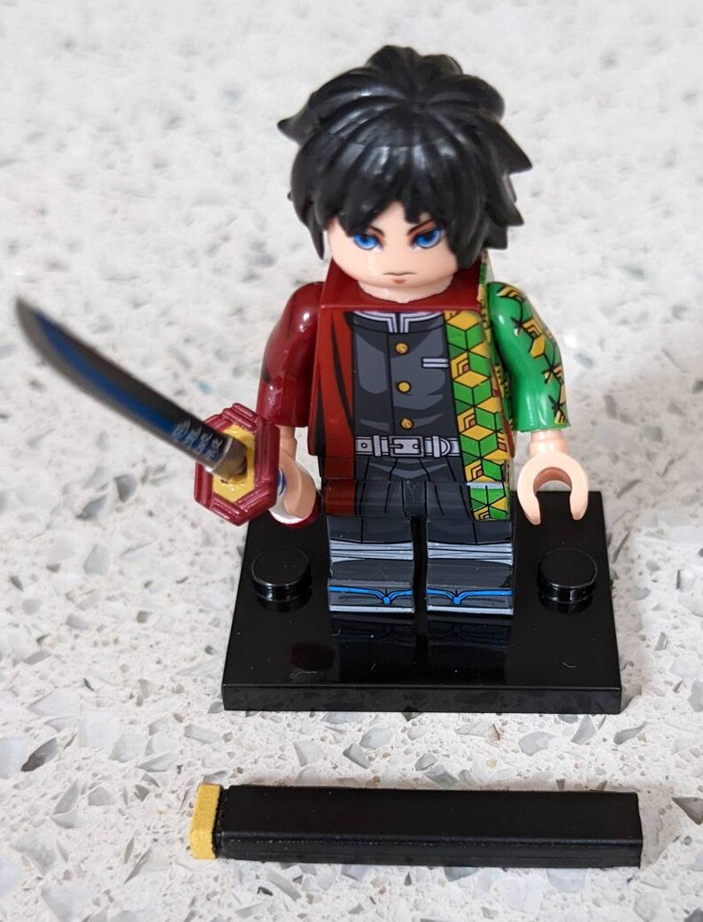 Demon Slayer Animé Custom Made Mini Figure - Etsy UK