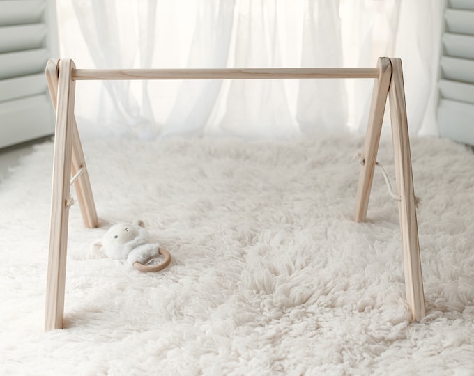 Wood Baby Play Gym Baby Gym Wooden Activity Gym Wood Play Gym Twins - Etsy