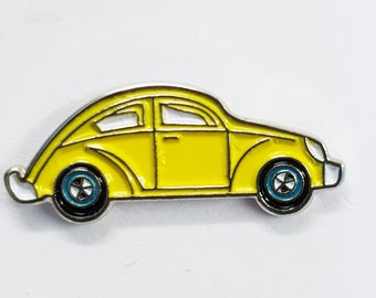 Yellow Beetle Car - Etsy